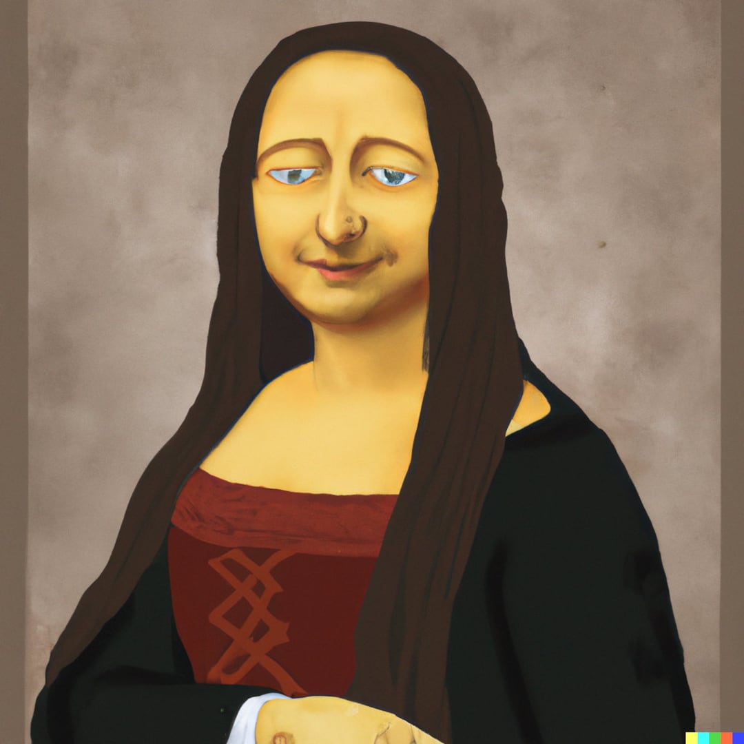 Ugly Mona Lisa Collection - Etsy