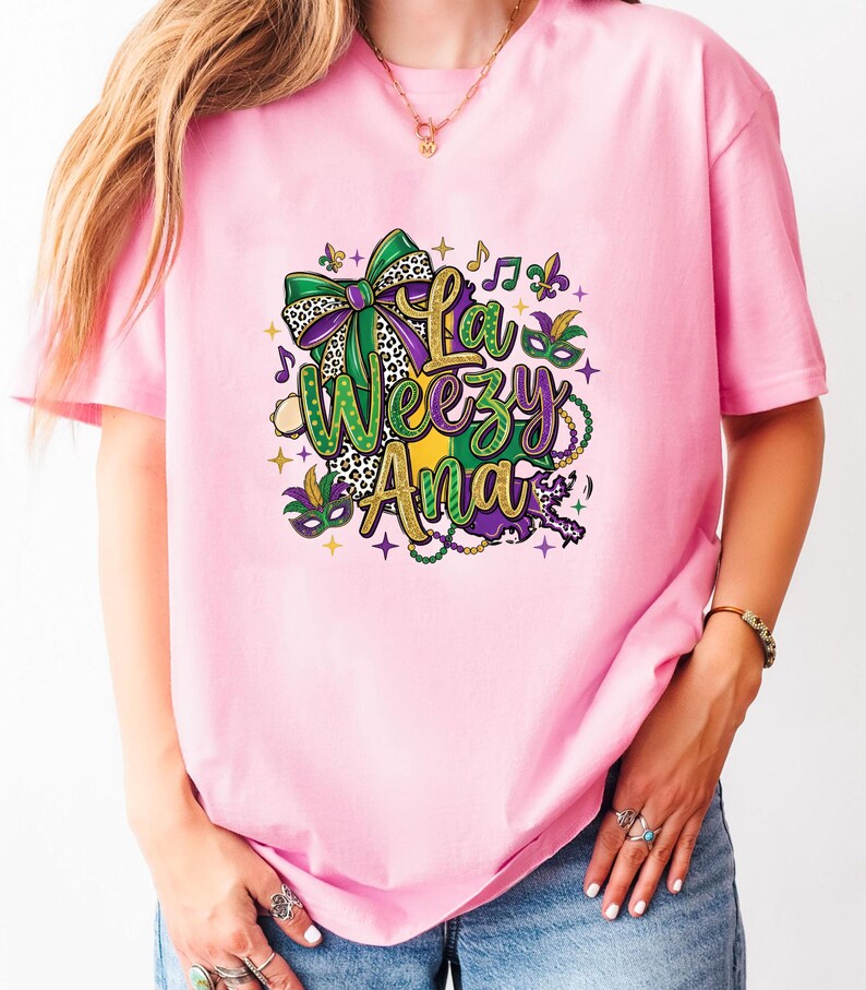La Weezy Ana PNG, Mardi Gras Party Design, New Orleans Carnival Art ...