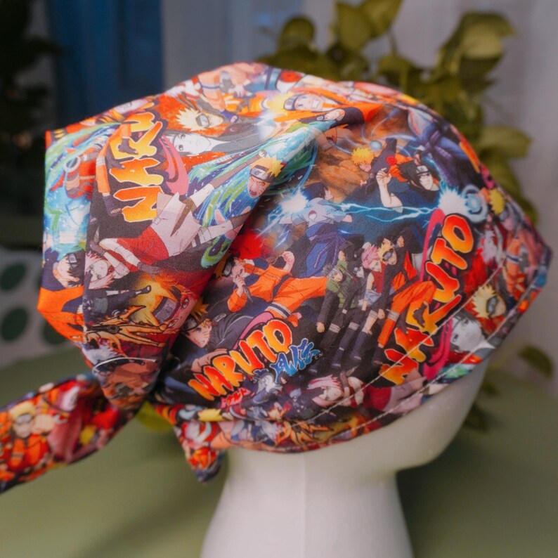 Handmade Anime Narutooo Characters Scrub Cap - Etsy