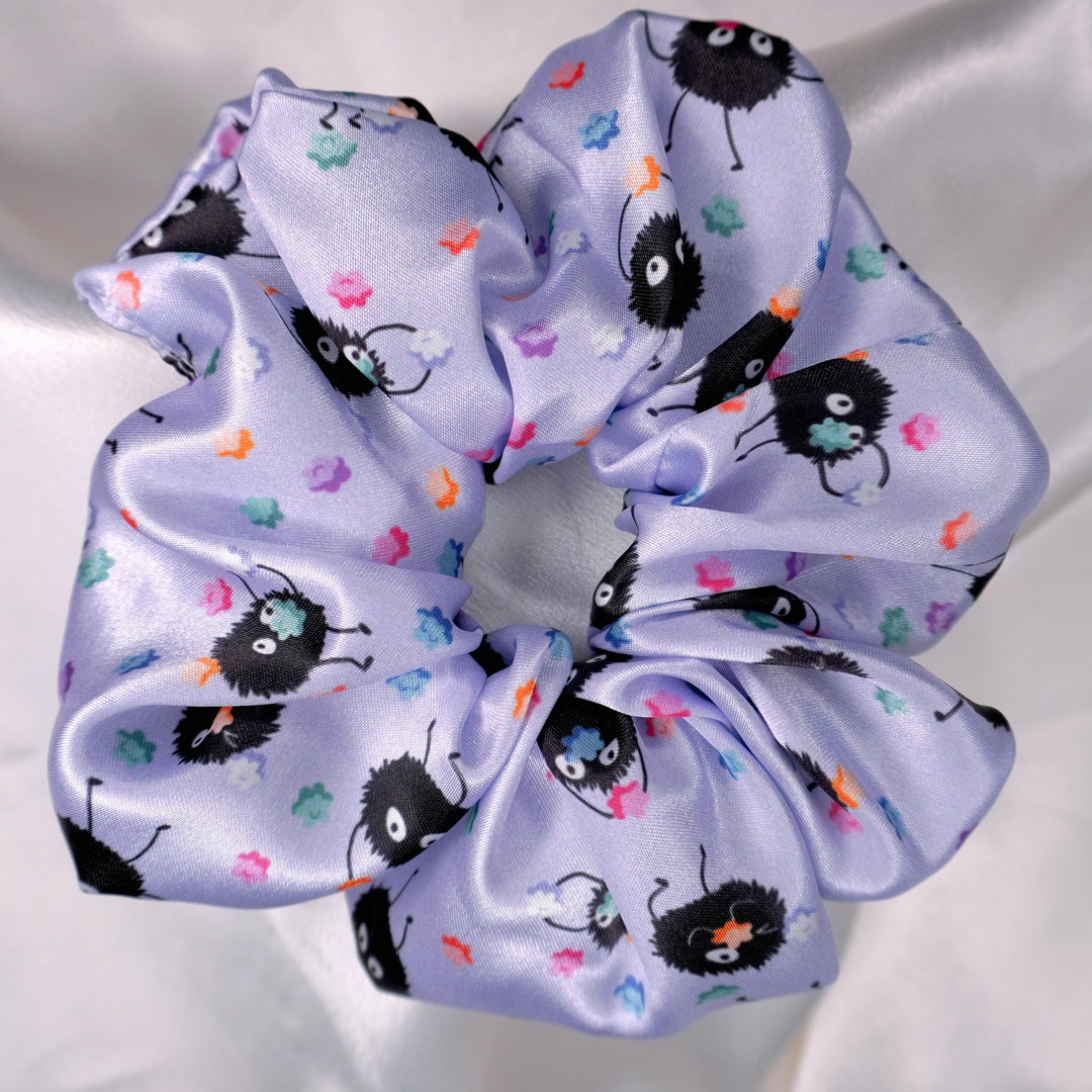 Anime Inspired Soot Ghibli Scrunchie SATIN - Etsy
