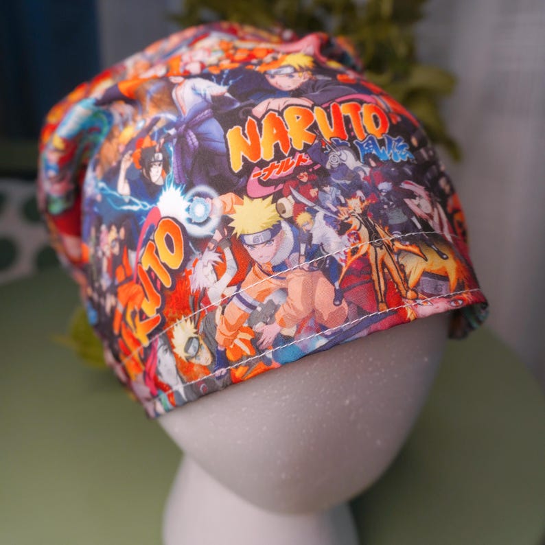 Handmade Anime Narutooo Characters Scrub Cap - Etsy