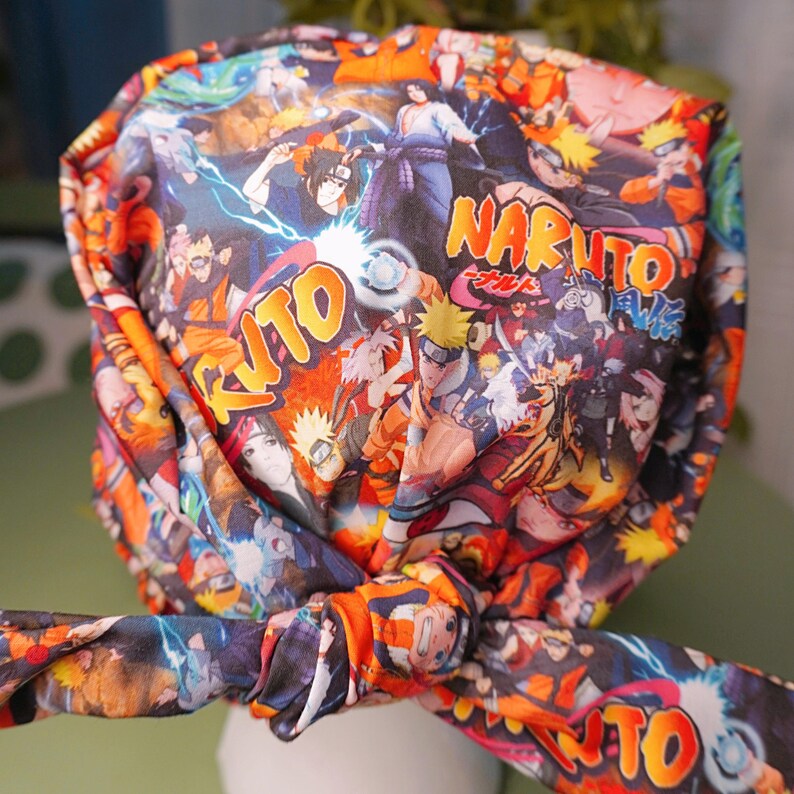 Handmade Anime Narutooo Characters Scrub Cap - Etsy