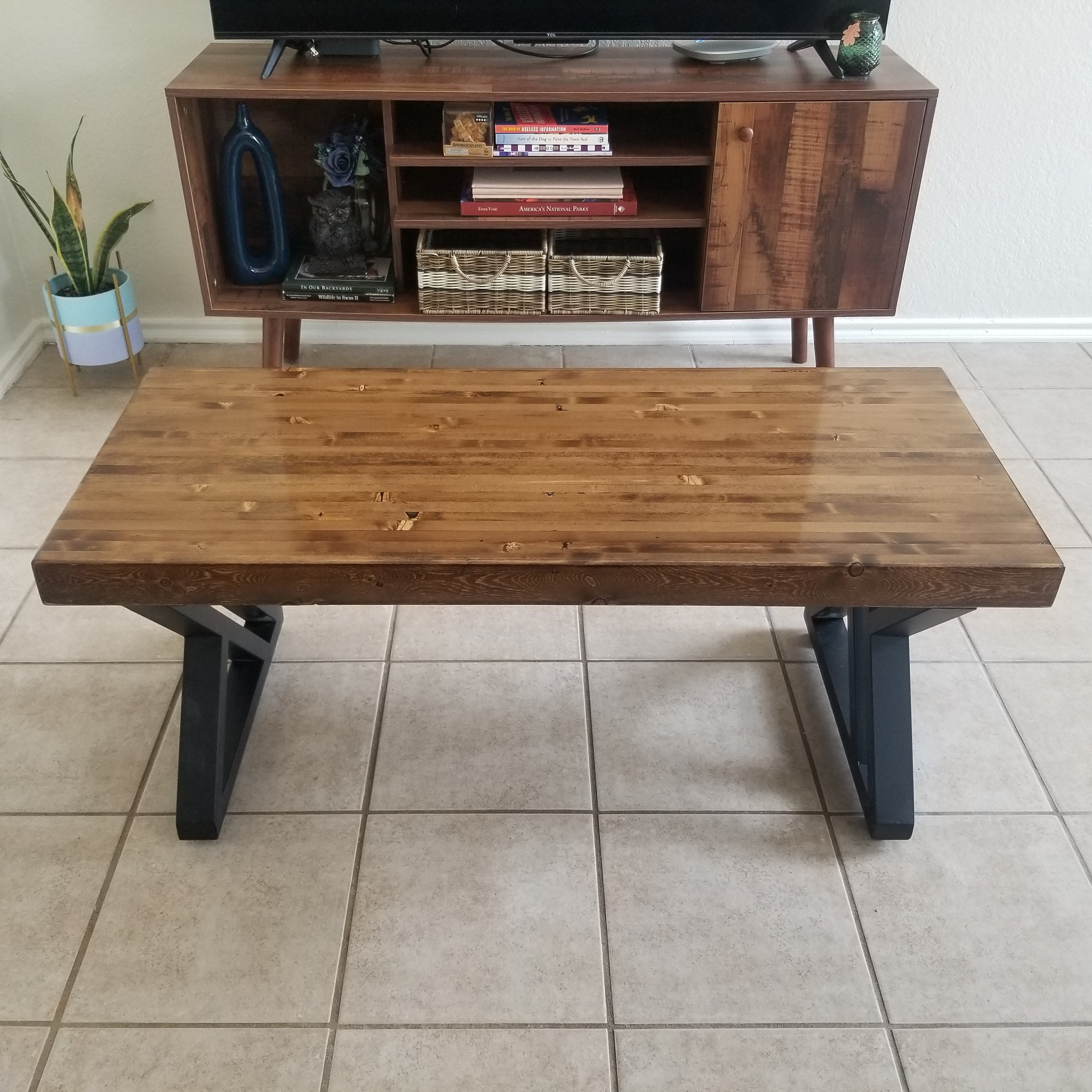 Hand Crafted Coffee Table - Etsy