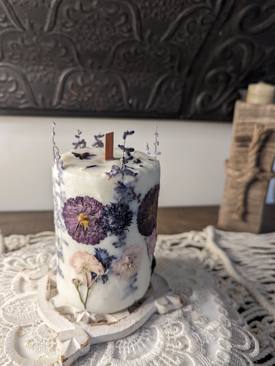 Flower Pillar - Etsy