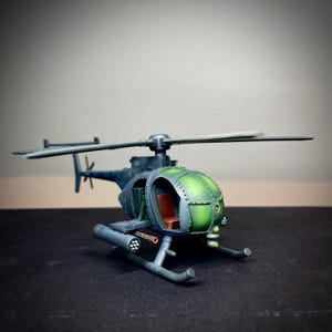 Ah-6|mh-6 Little Bird Scout|attack Helicopter | Modern Miniatures ...