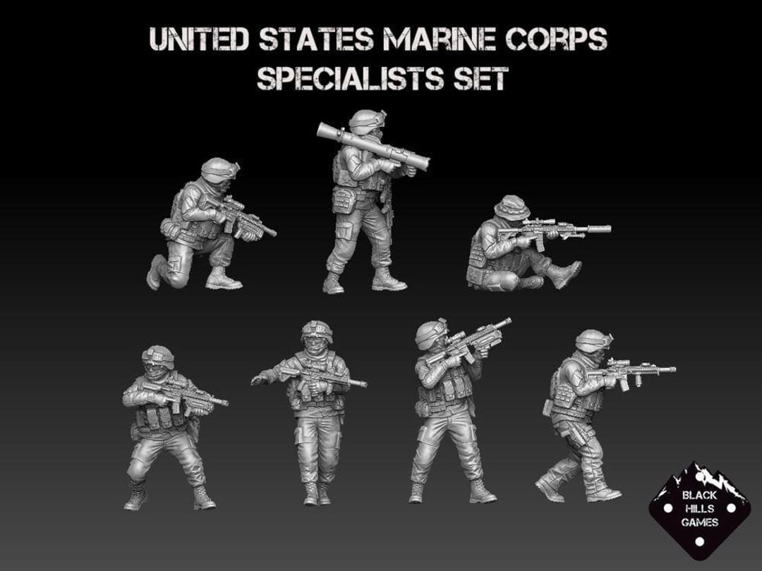 Us Marine Corps Specialists | Black Hills Games | Miniature | Wargaming ...
