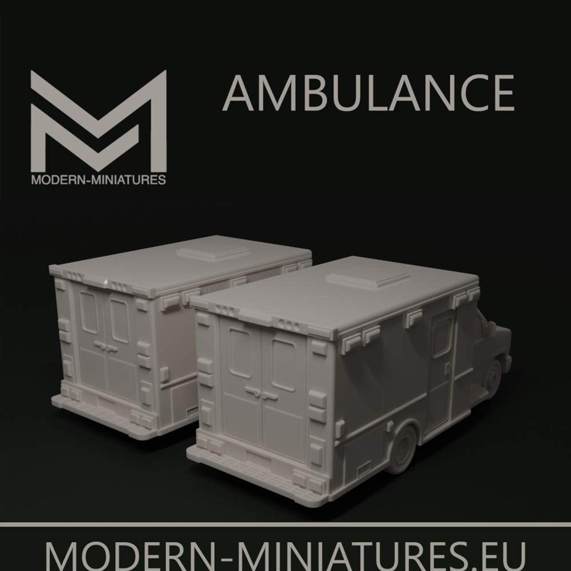 Ambulance | Modern Cars | Modern Vehicles | Modern Miniatures.eu ...