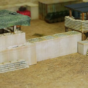 Military FOB | Hesco Barrier | Watch Tower | Sandbags | Modern ...