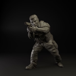 Modern US Police Set of 4 | Turnbase Miniatures | Miniature | Wargaming ...