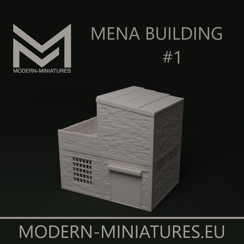 Mena Building #1 | Mena | Modern Miniatures.eu | Miniature | Wargaming ...