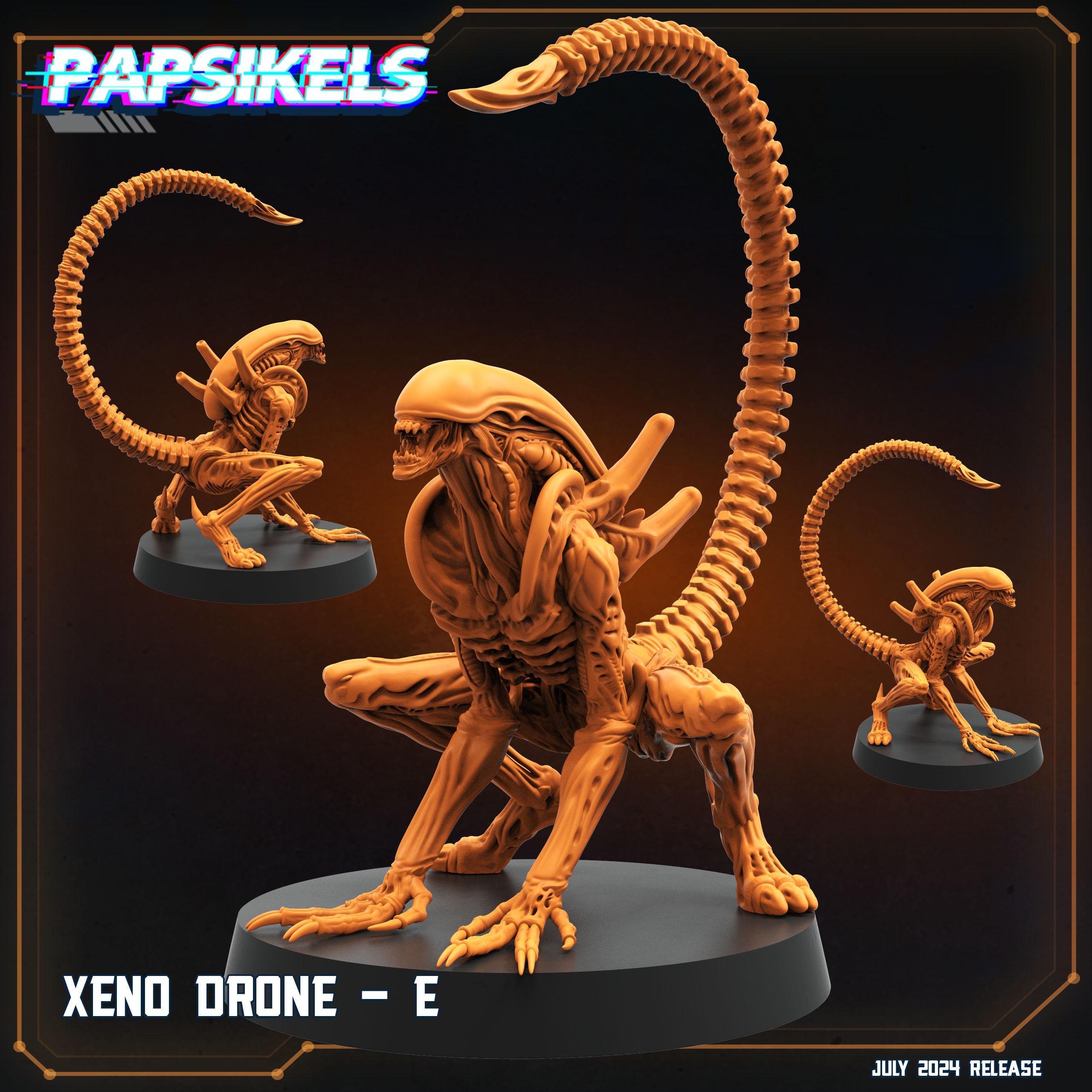 Xeno Drones Set of 5 | Aliens | Xenomorph | Miniature | Diorama ...