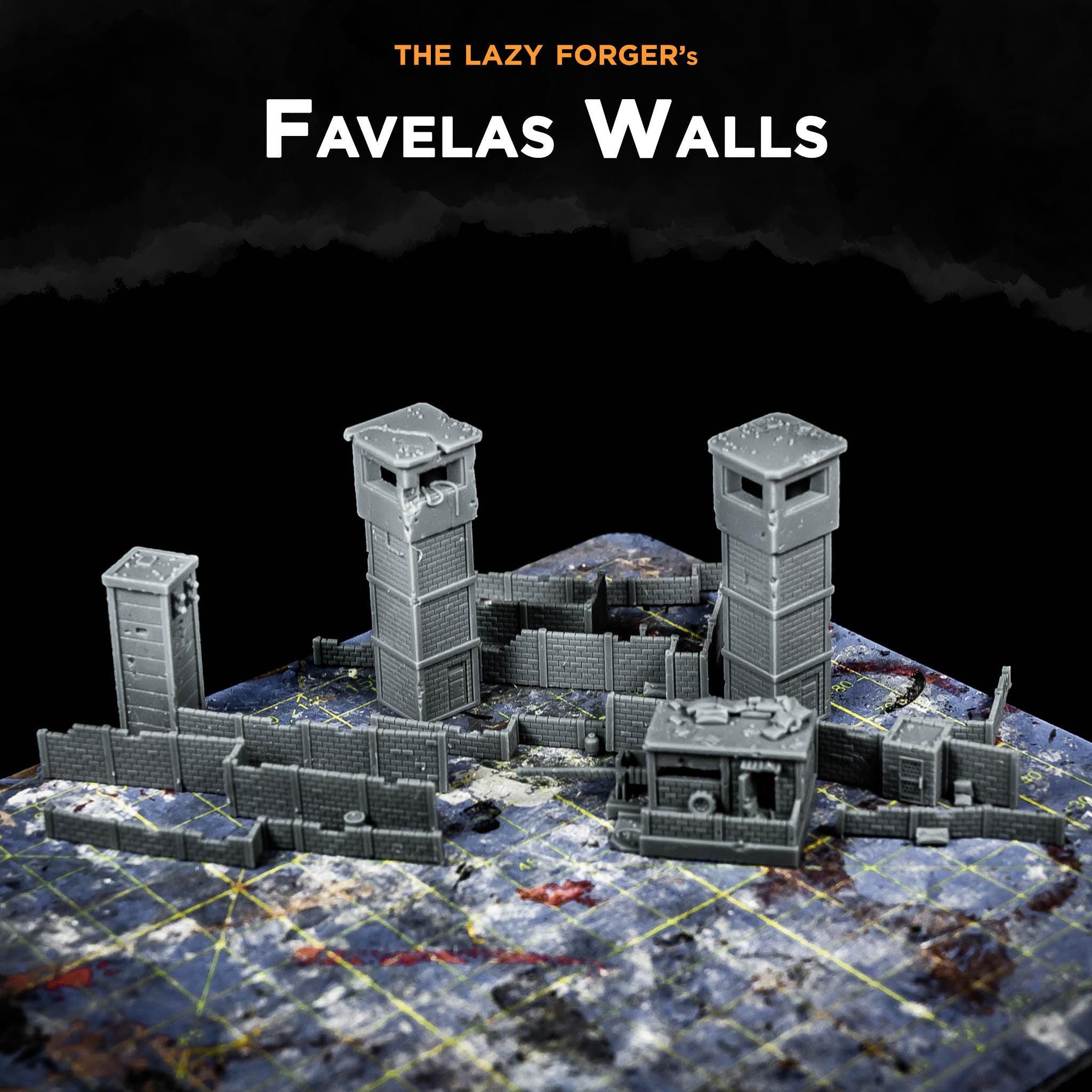 The Favelas - Bundle | Full Spectrum Dominance | the Lazy Forger | 6mm ...