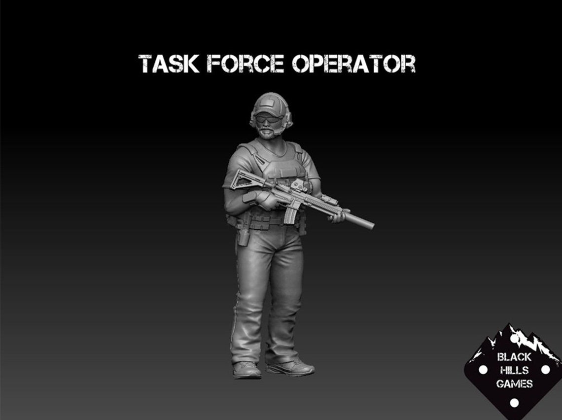 Task Force Operator Black Hills Games Miniature Wargaming - Etsy