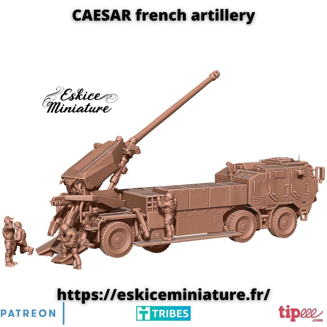 Caesar French Artillery | Eskice Miniature | Miniature | Wargaming ...