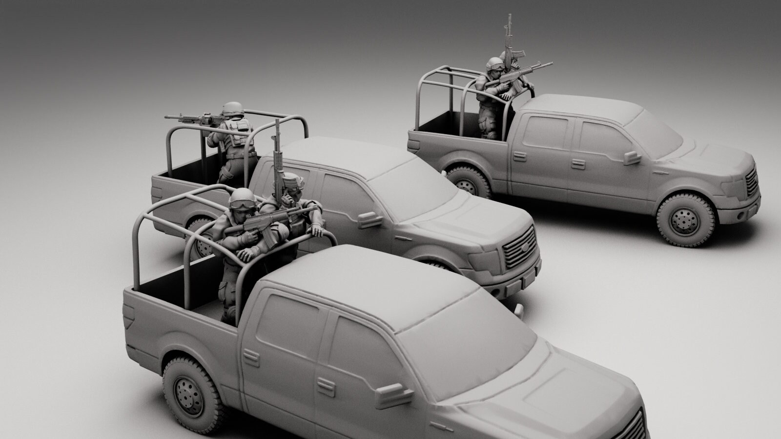 Federal Police Set Policia Federal Turnbase Miniatures Miniature ...