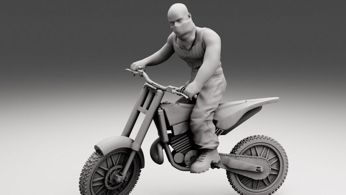 Cartel Biker Gang Set of 8 | Turnbase Miniatures | Miniature ...