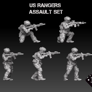 US Rangers | Black Hills Games | Miniature | Wargaming | 28mm - Etsy