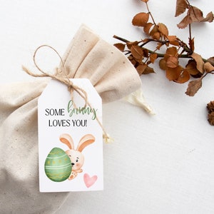 Printable Easter Gift Tag, Digital Download, Easter Basket Tag, Some ...