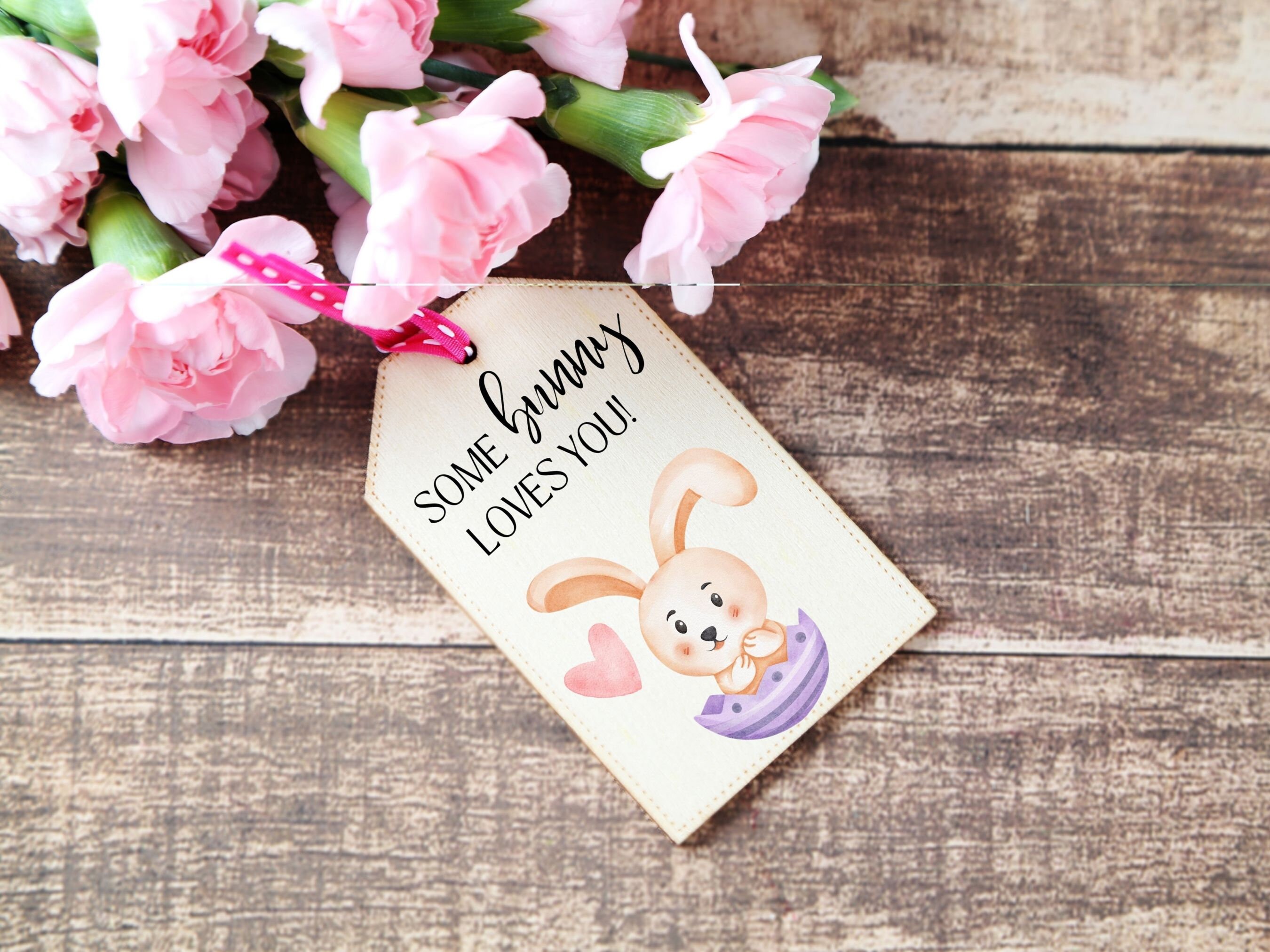 Printable Easter Gift Tag, Digital Download, Easter Basket Tag, Some ...