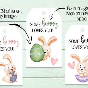 Printable Easter Gift Tag, Digital Download, Easter Basket Tag, Some ...