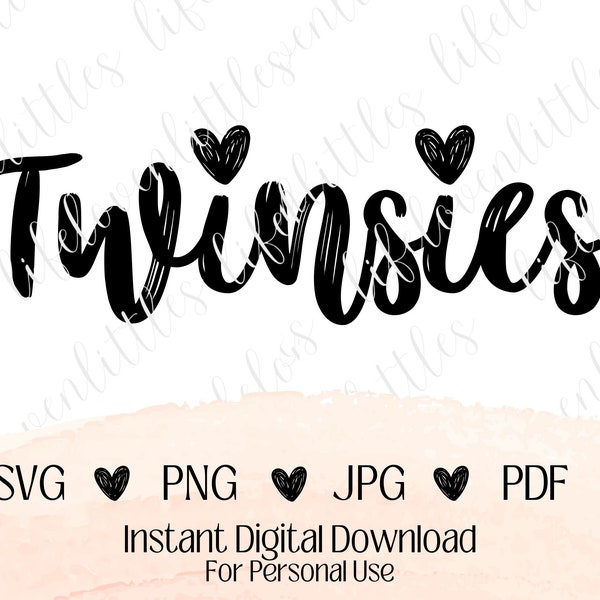 Twins Svg - Etsy