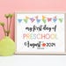First Day of Preschool Sign Printable 2024 Back to School Prop Sign My ...