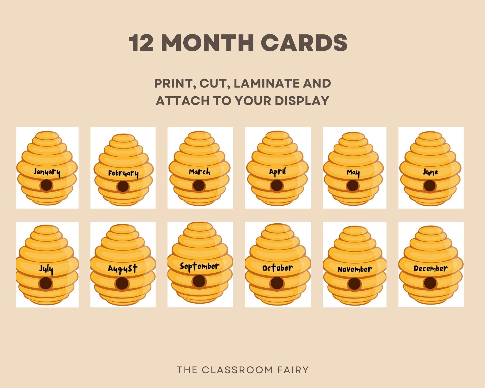 Customisable Birthday Wall Chart - Busy Bees - Etsy