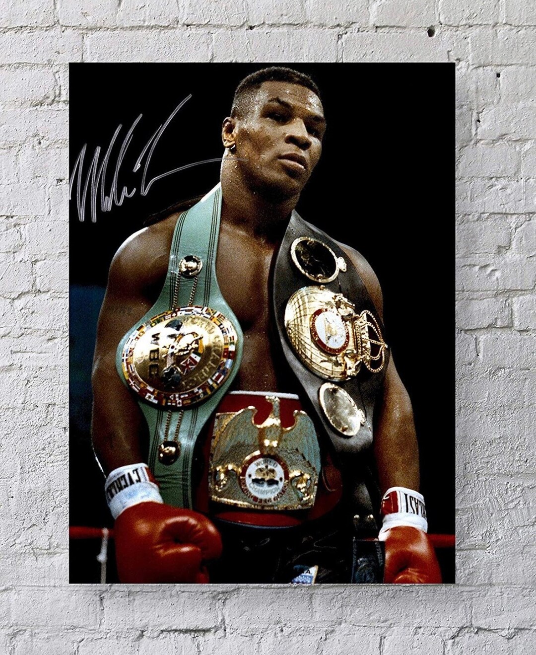 Tyson With Belts Poster Standard Size | 18-inches by 24-inches |tyson ...