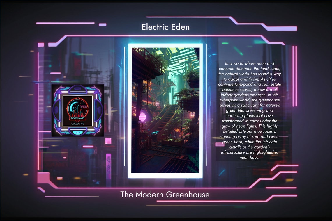 Poster Art Cyberpunk Digital Download Collectible - Etsy