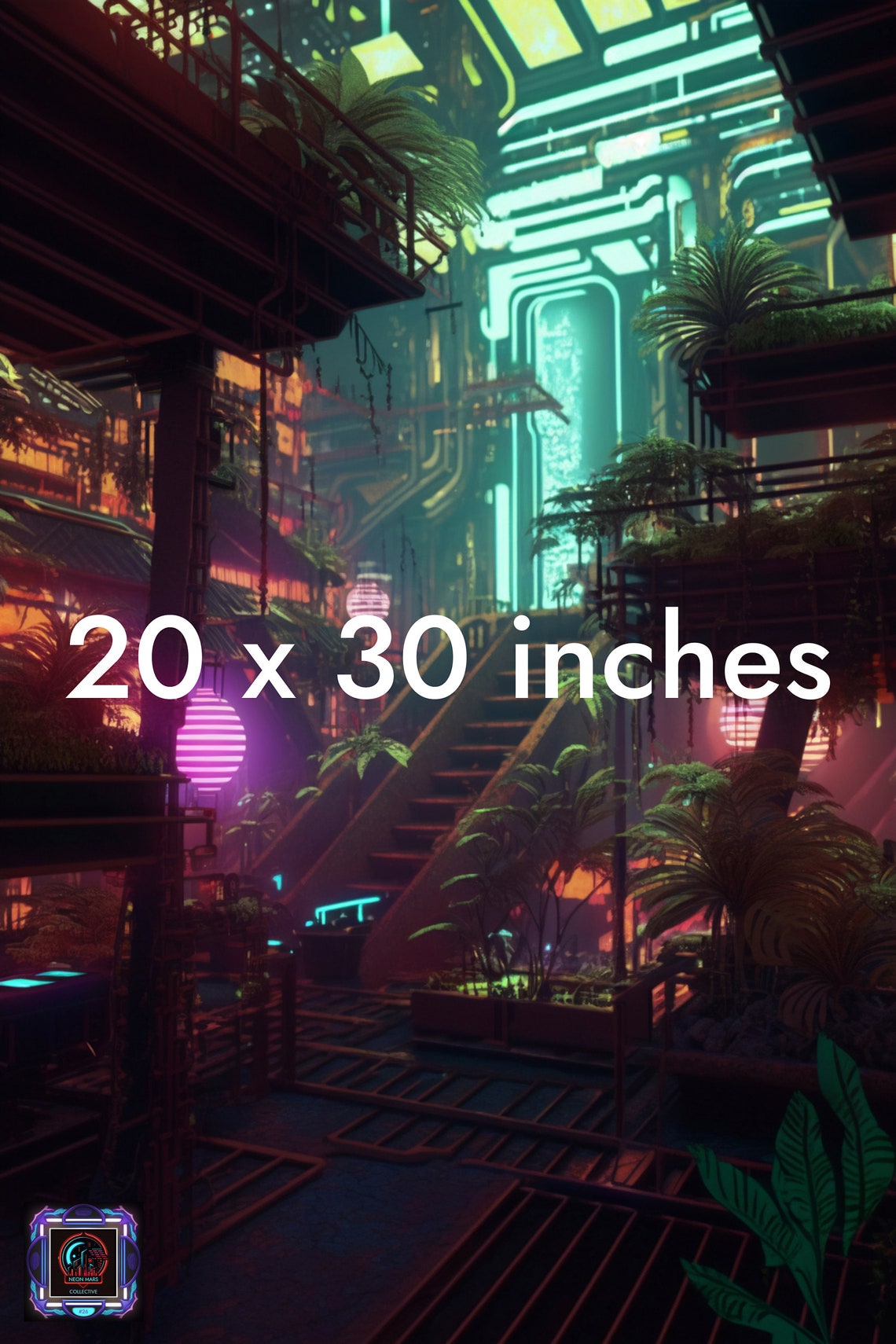 Poster Art Cyberpunk Digital Download Collectible - Etsy