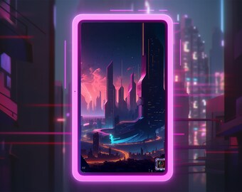 Poster Art Cyberpunk Digital Download Collectible - Etsy