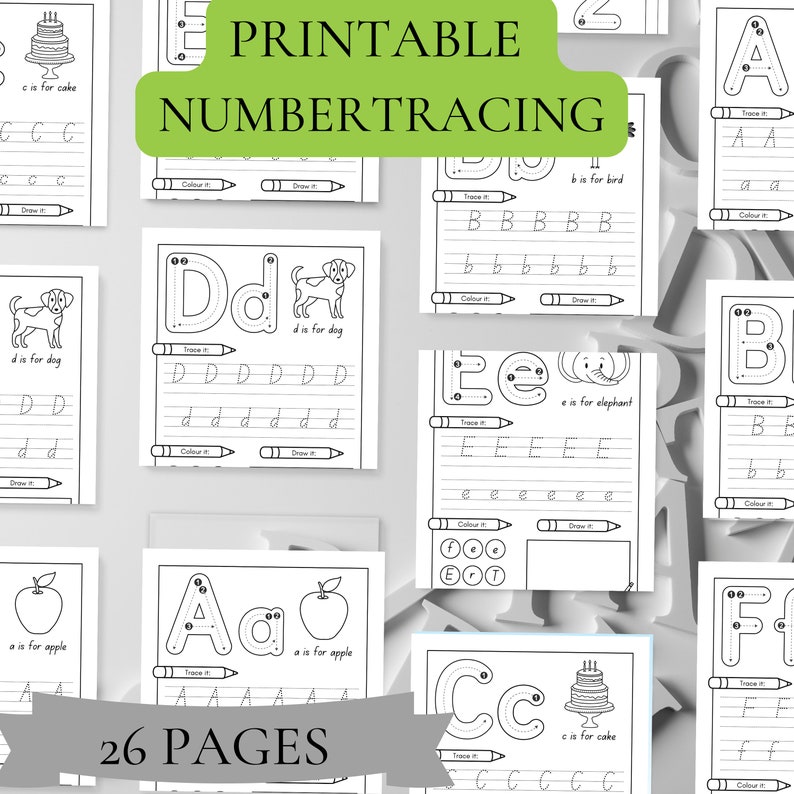 Printable Number Tracing | Pre School Toddlers | Worksheets | Printable ...