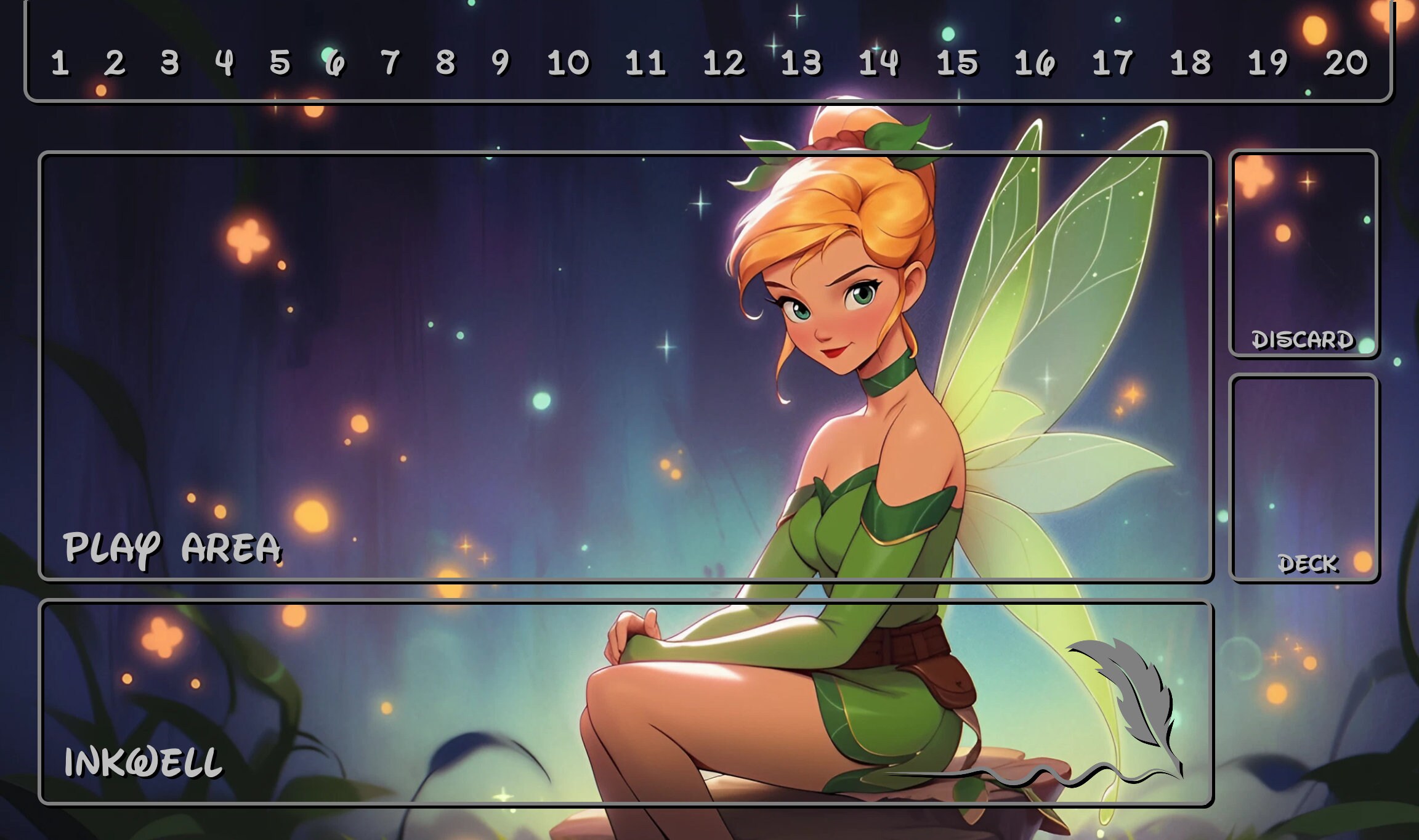 Lorcana Playmat Artwork Pixiebell with/without Playzones - Etsy