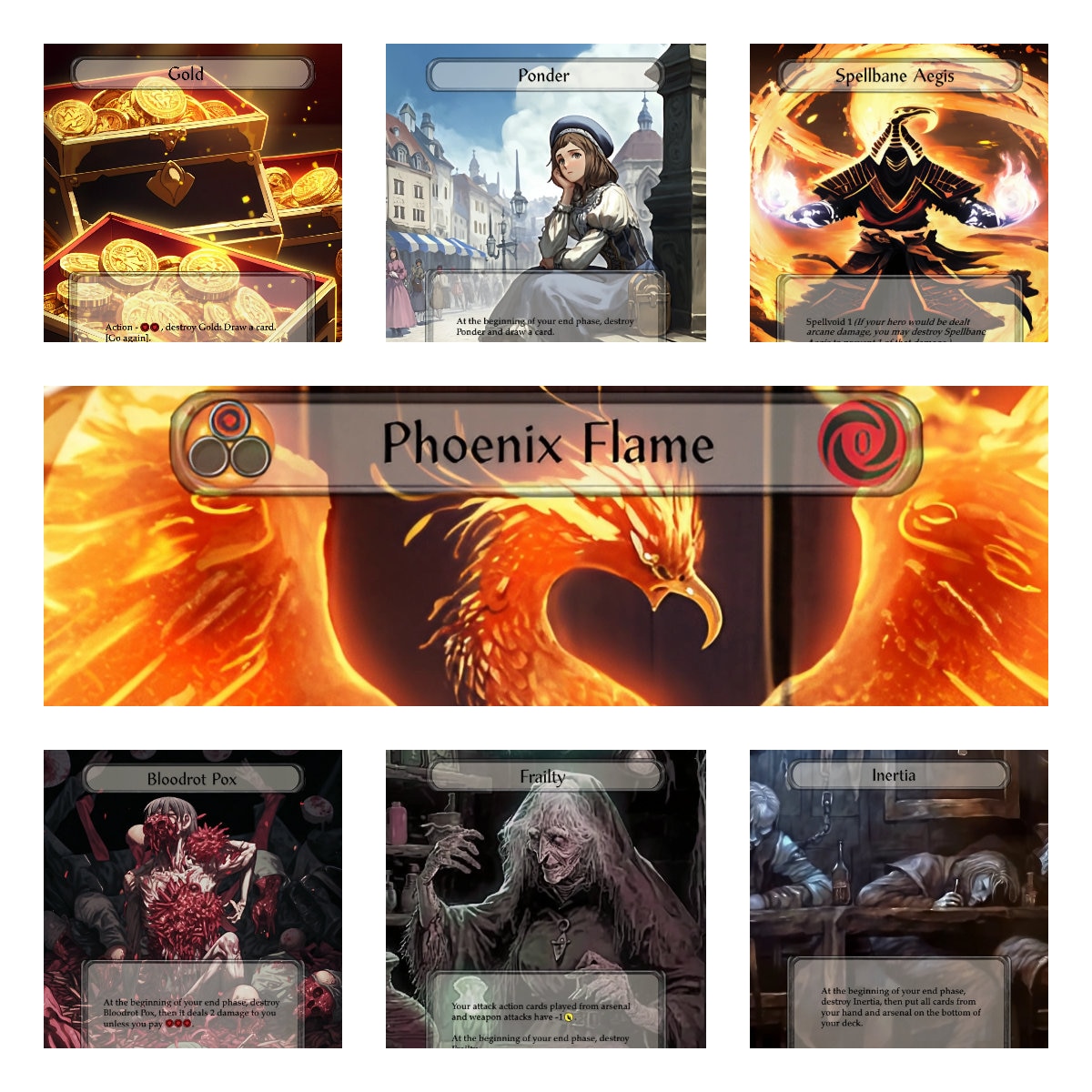 Flesh and Blood Custom Full Art Tokens - Etsy