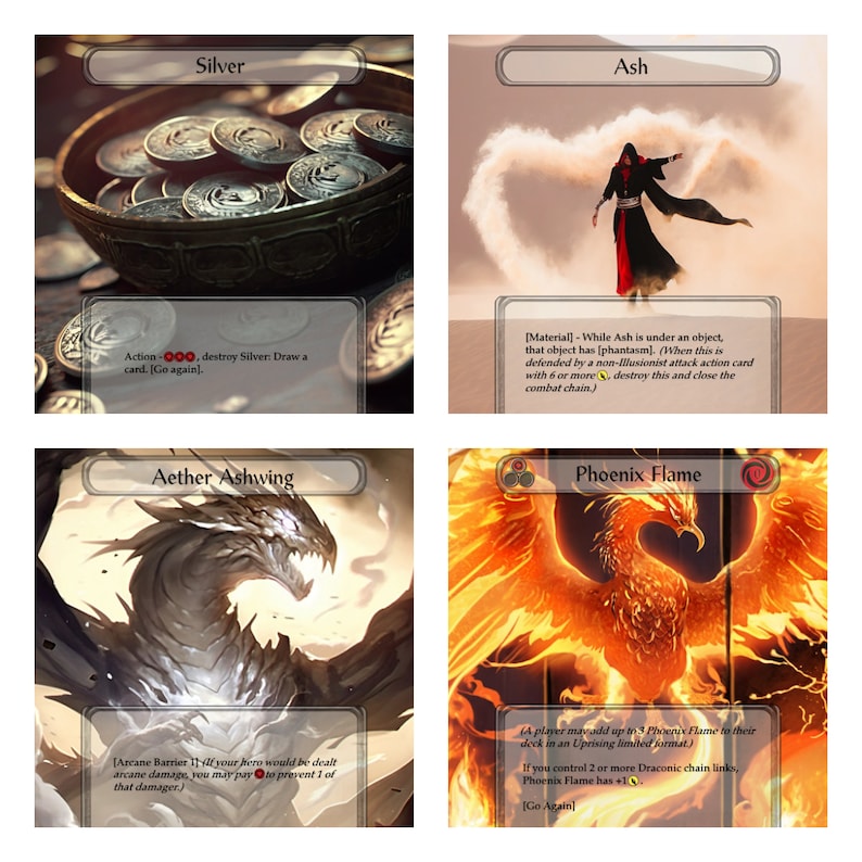 Flesh and Blood Custom Full Art Tokens - Etsy