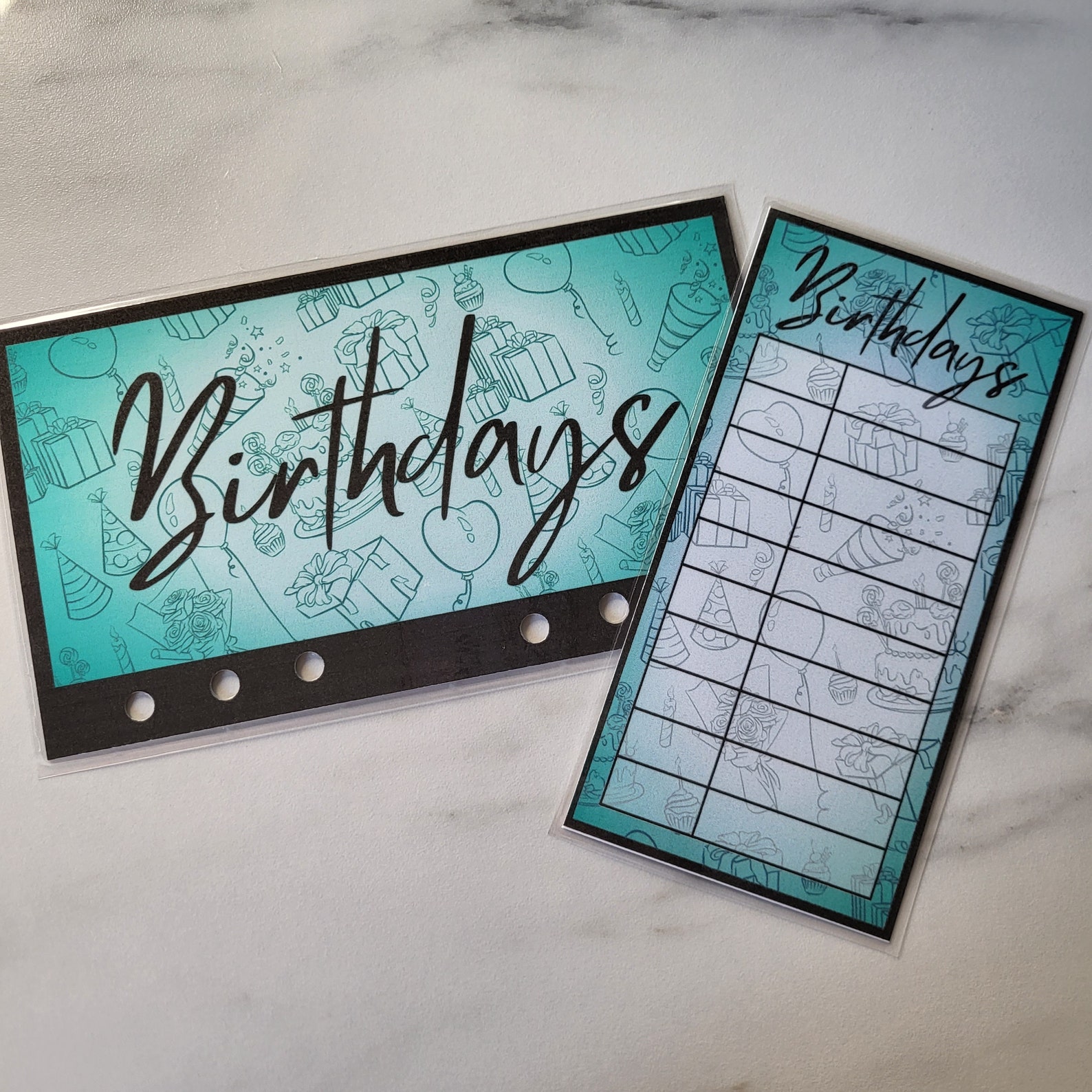 Birthday Savings Challenge, A6 Savings Challenge, Savings Challenge ...