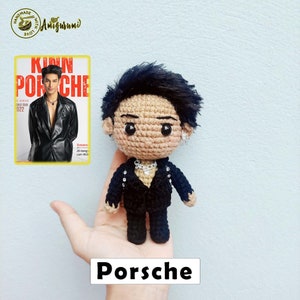 Fanmade Kinnporsche Plushies Doll Amigurumi, Kinnporsche Plush ...