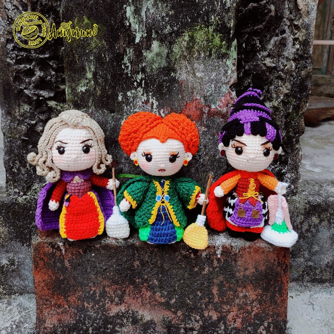 Fanmade Hocus Pocus Crochet Doll, Sanderson Sisters Hocus Pocus ...