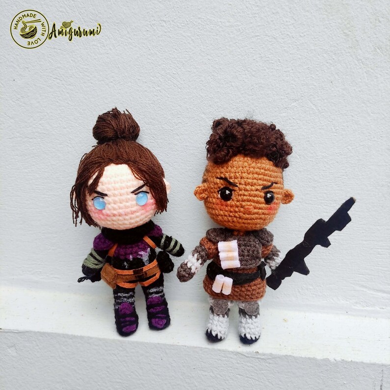 Fanmade Apex Legends Characters Crochet Doll Amigurumi, Apex Legends ...