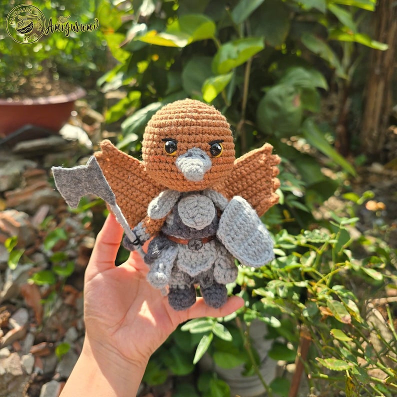 Fanmade Elden Ring Nightreign Crochet Doll Amigurumi, Elden Ring Plush ...