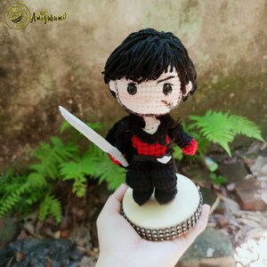 Fanmade Final Fantasy XVI Dion Lesage & Clive Rosfield Crochet Doll ...