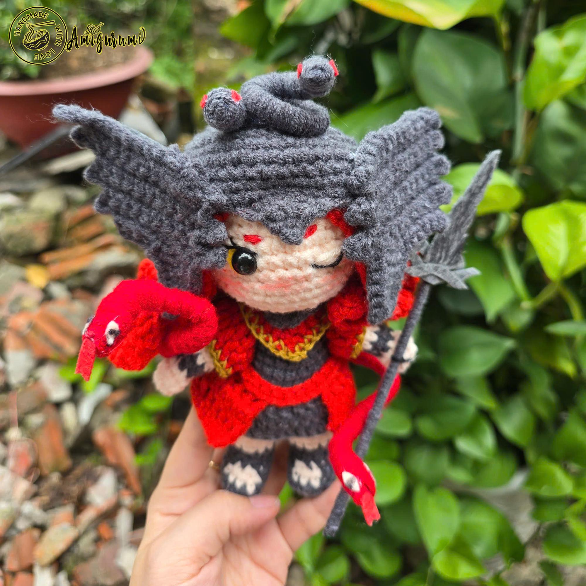 Fanmade Elden Ring Characters Crochet Doll Amigurumi, Elden Ring Plush ...