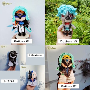 Fanmade Genshin Impact Characters Crochet Doll Amigurumi, Genshin ...