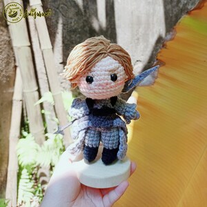 Fanmade Final Fantasy XVI Dion Lesage & Clive Rosfield Crochet Doll ...