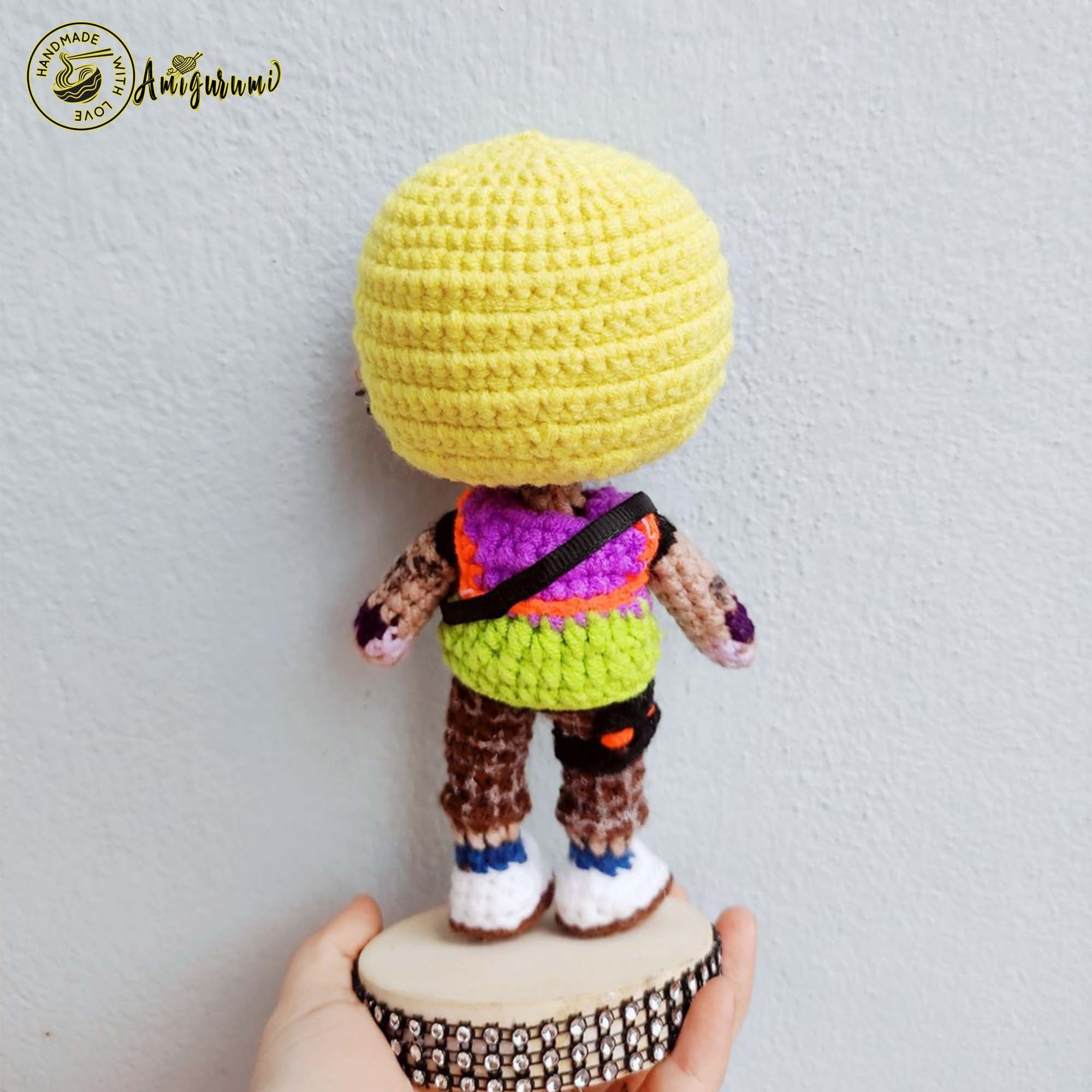 Fanmade Wingman Gekko Abilities Crochet Doll Amigurumi, Gekko Character ...