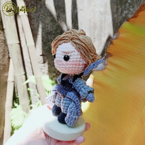 Fanmade Final Fantasy XVI Dion Lesage & Clive Rosfield Crochet Doll ...