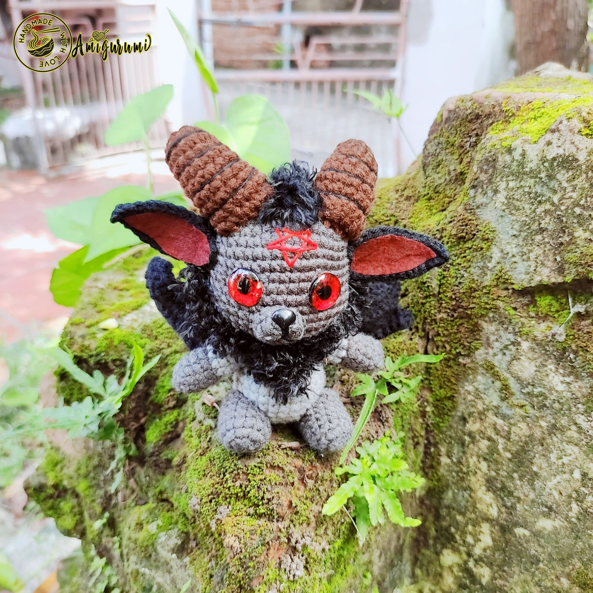 Fanmade Baphomet Plushies Doll Amigurumi Chibi Style Baphomet - Etsy