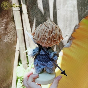 Fanmade Final Fantasy XVI Dion Lesage & Clive Rosfield Crochet Doll ...