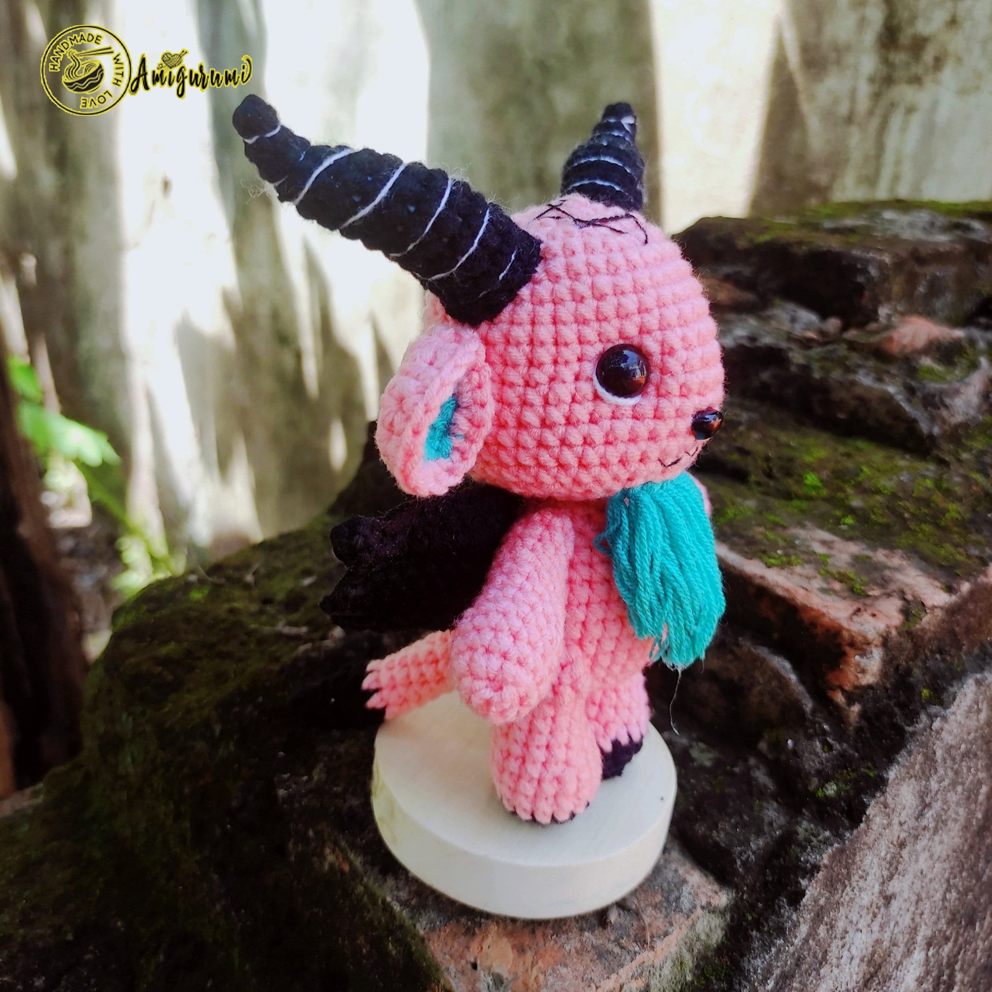 Fanmade Baphomet so Cute Plushies Doll Amigurumi Chibi Style - Etsy
