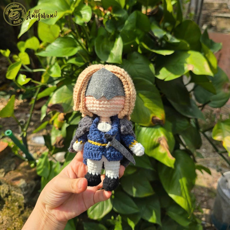 Fanmade Elden Ring Nightreign Crochet Doll Amigurumi, Elden Ring Plush ...